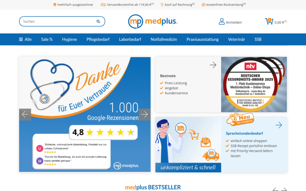 MedPlus Medizintechnik GmbH | Dienstleister-Verzeichnis