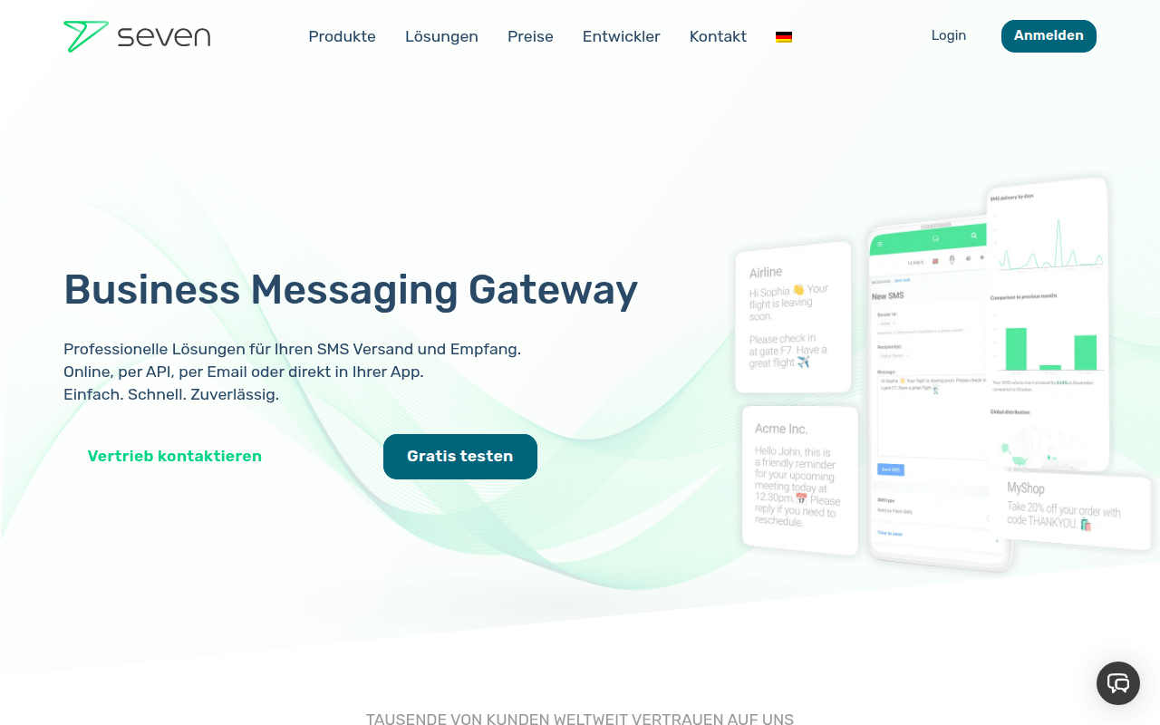 seven communications GmbH & Co. KG | Dienstleister-Verzeichnis